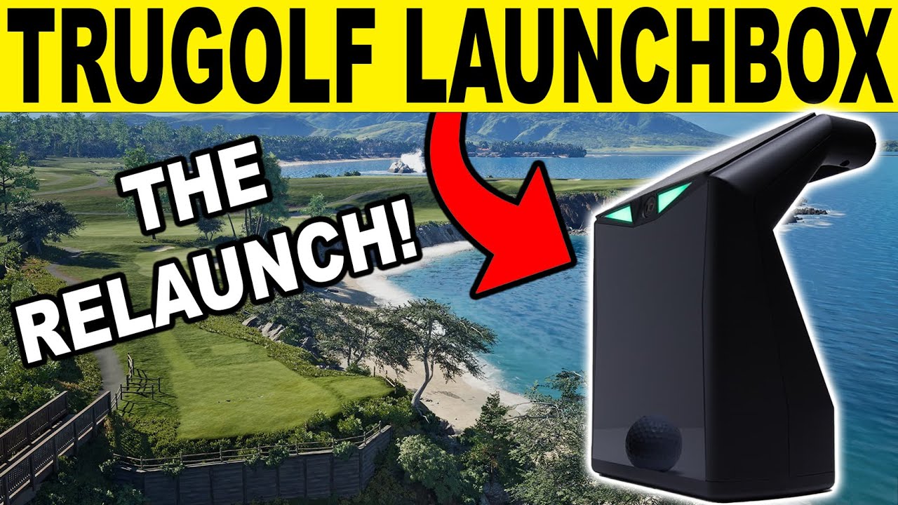 First EVER Relaunch! TruGolf LaunchBox Golf Launch Monitor Review ...